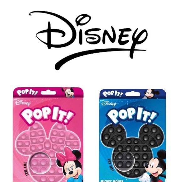 Disney | Toys | Disney Pop It Set Of Mickey Minnie Mouse Bubble Popping ...